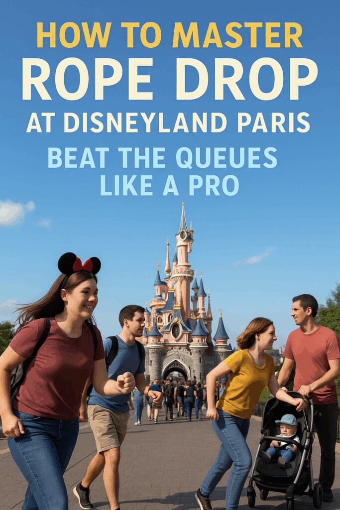 How to Rope Drop at Disneyland Paris Like a Pro (2025 Guide)