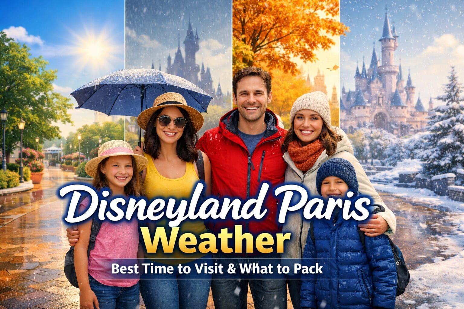 Disneyland Paris Weather Guide: Best Time to Visit & What to Pack